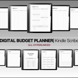 Kindle Scribe Templates, Digital Budget Planner, UNDATED Finance ...