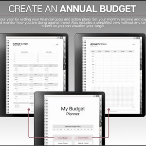 Kindle Scribe Templates, Digital Budget Planner, UNDATED Finance ...