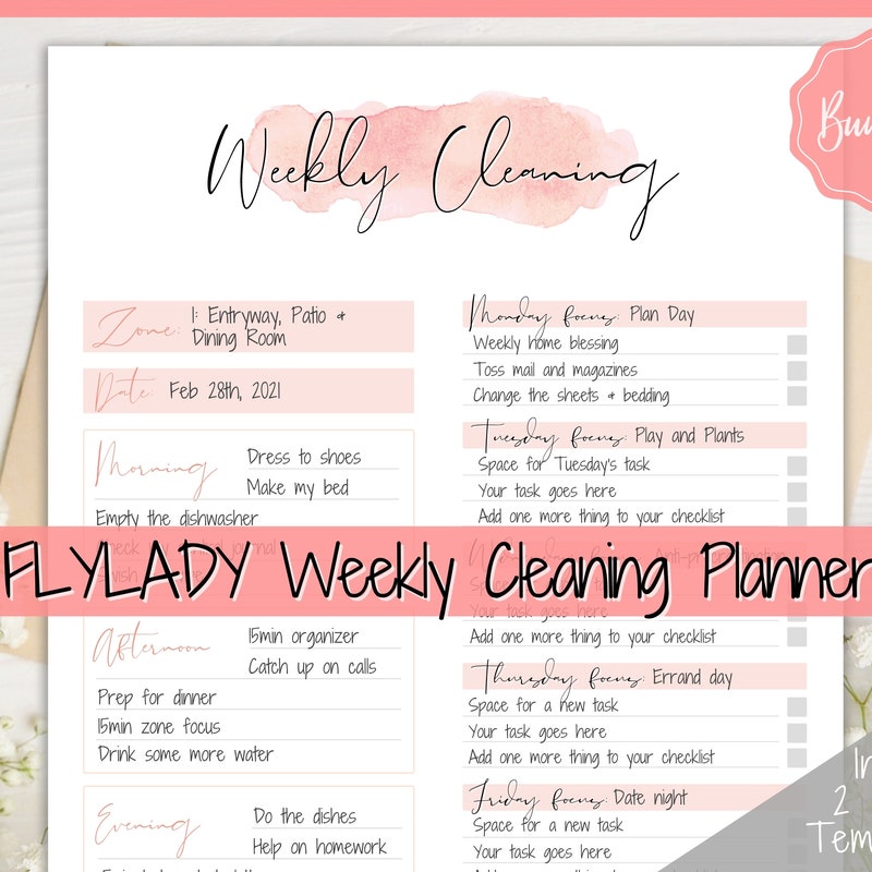 Flylady Journal - Etsy
