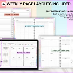 Onenote Planner, 2025 Digital Planner, Onenote Template, Daily, Weekly ...