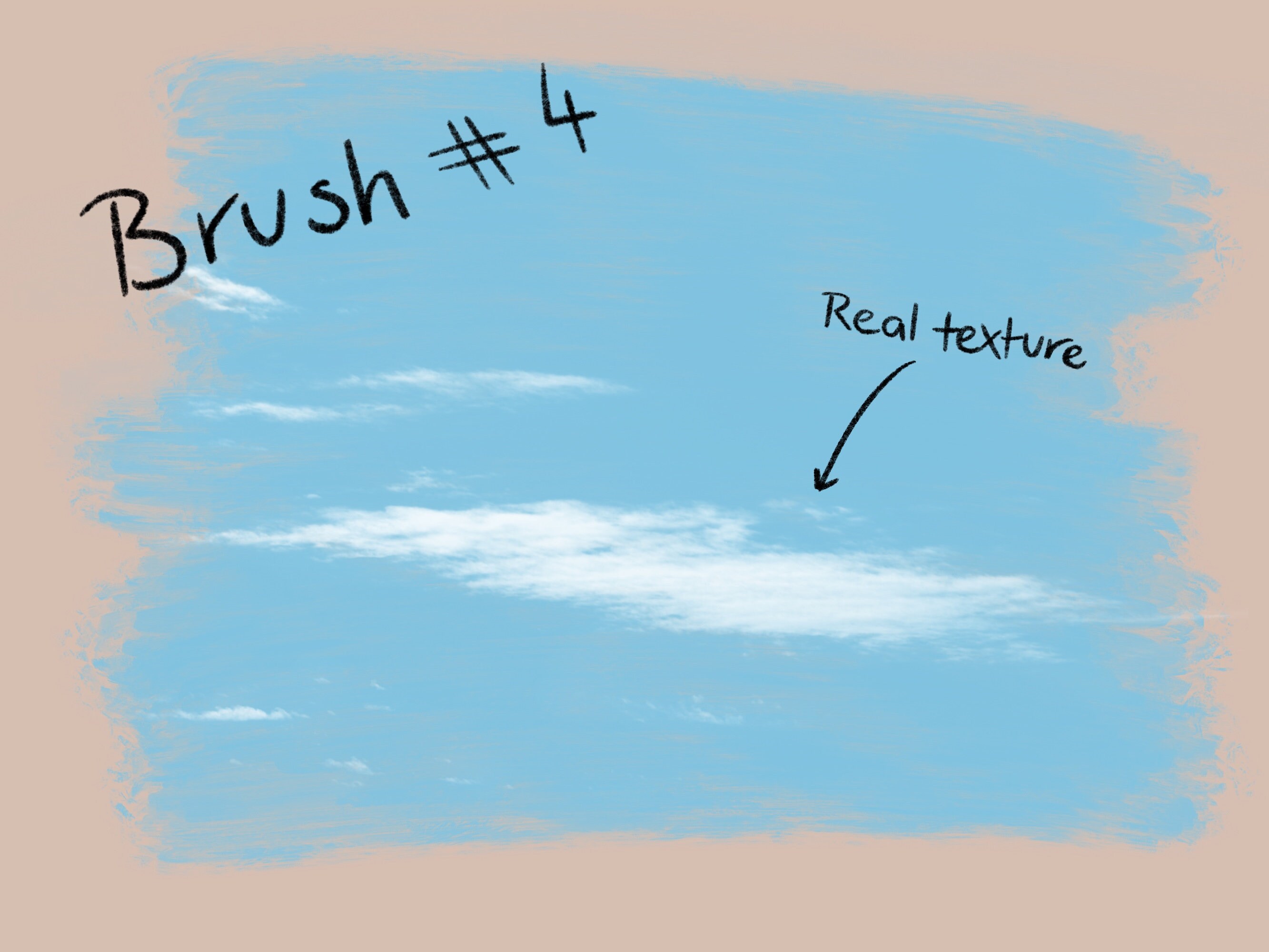 Procreate Sky Full of Clouds Brush Set of 10 Realistic Digital Stamps. Great for Landscape Art ...