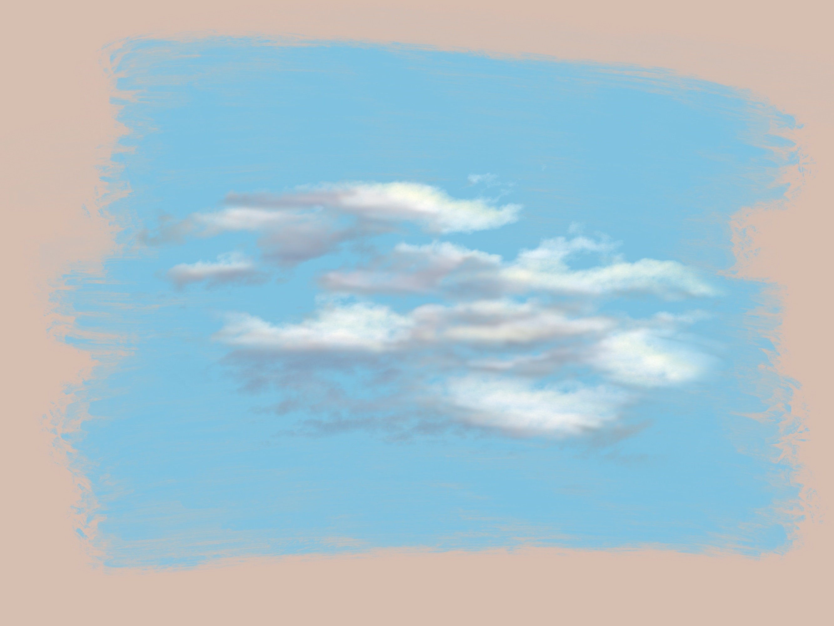 Procreate Sky Full of Clouds Brush Set of 10 Realistic Digital Stamps ...