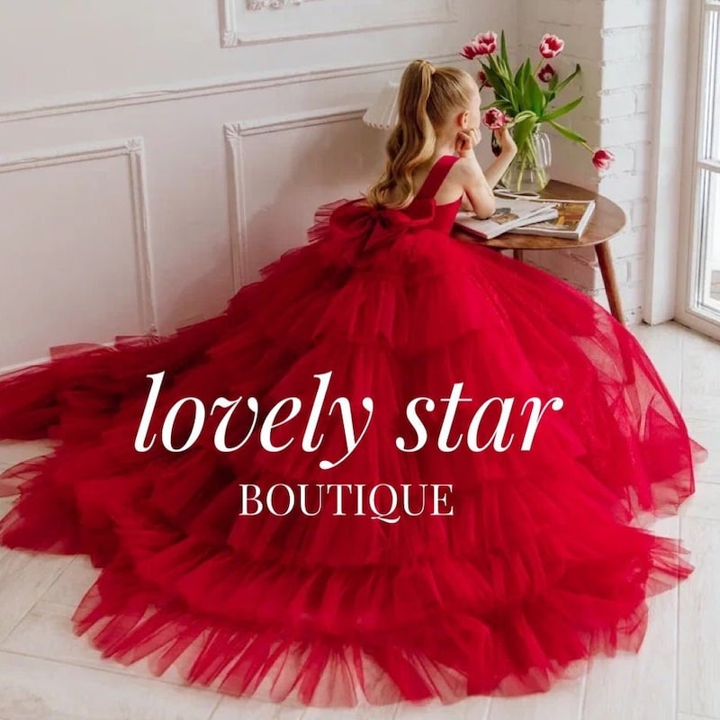 Red Dance Dress Girls 14 - Etsy