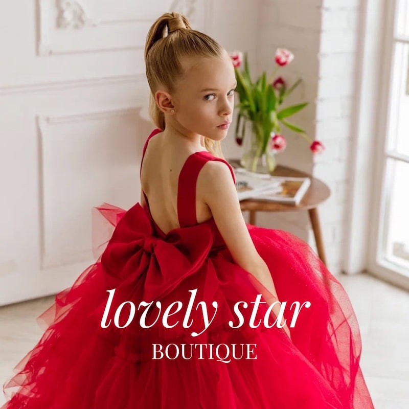 Girls Red Tulle Tutu - Etsy