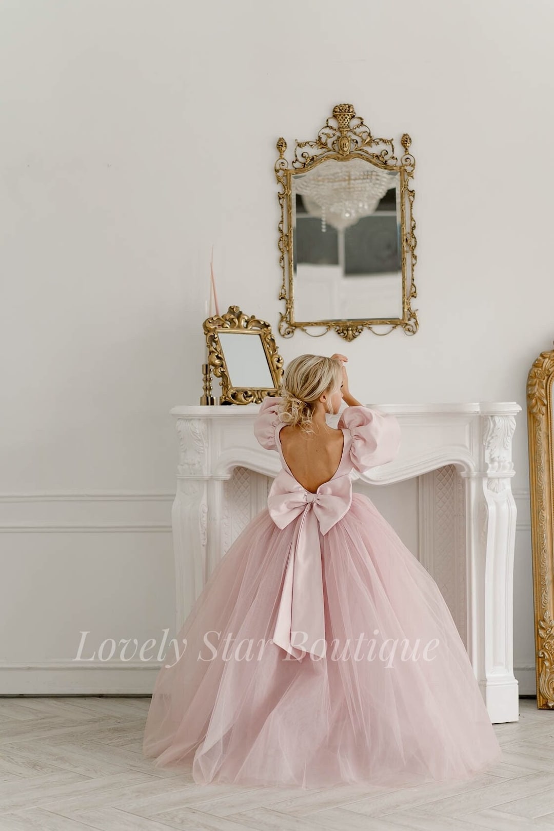 Princess Flower Girl Dress,flower Girl Dress Tulle,girl Dress Lace ...