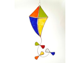 Stained Glass Kite - Etsy