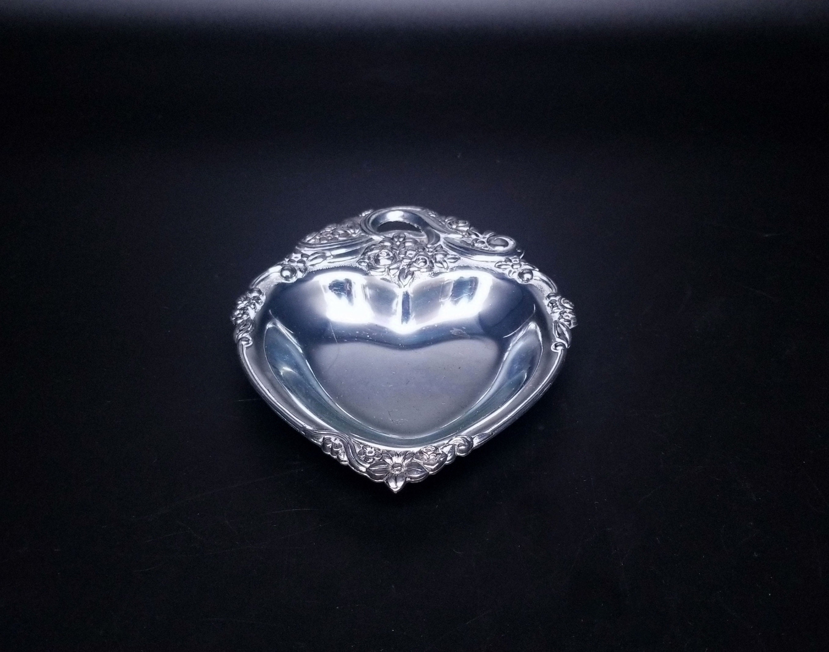 Beautiful Silver Plated Victorian Style Heart - Etsy