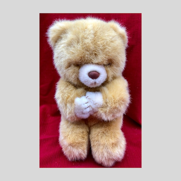Teddy Bear Praying - Etsy