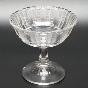 EAPG Bryce Brothers Antique Fish Scale Jelly Glass Compotemodern ...