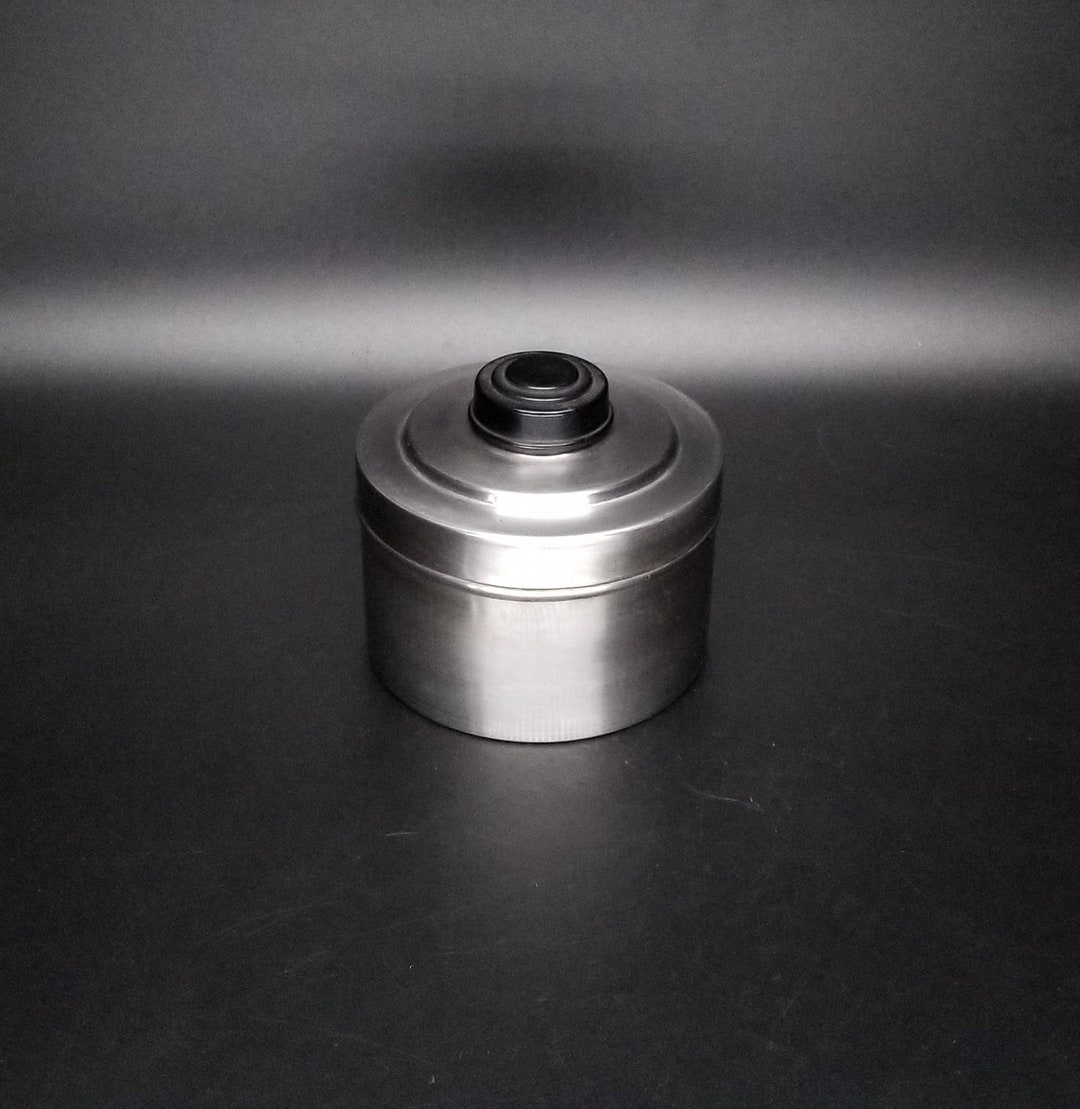 Brushed Aluminum Kitchen Storage Container|kitchen Decor|coffee Storage ...