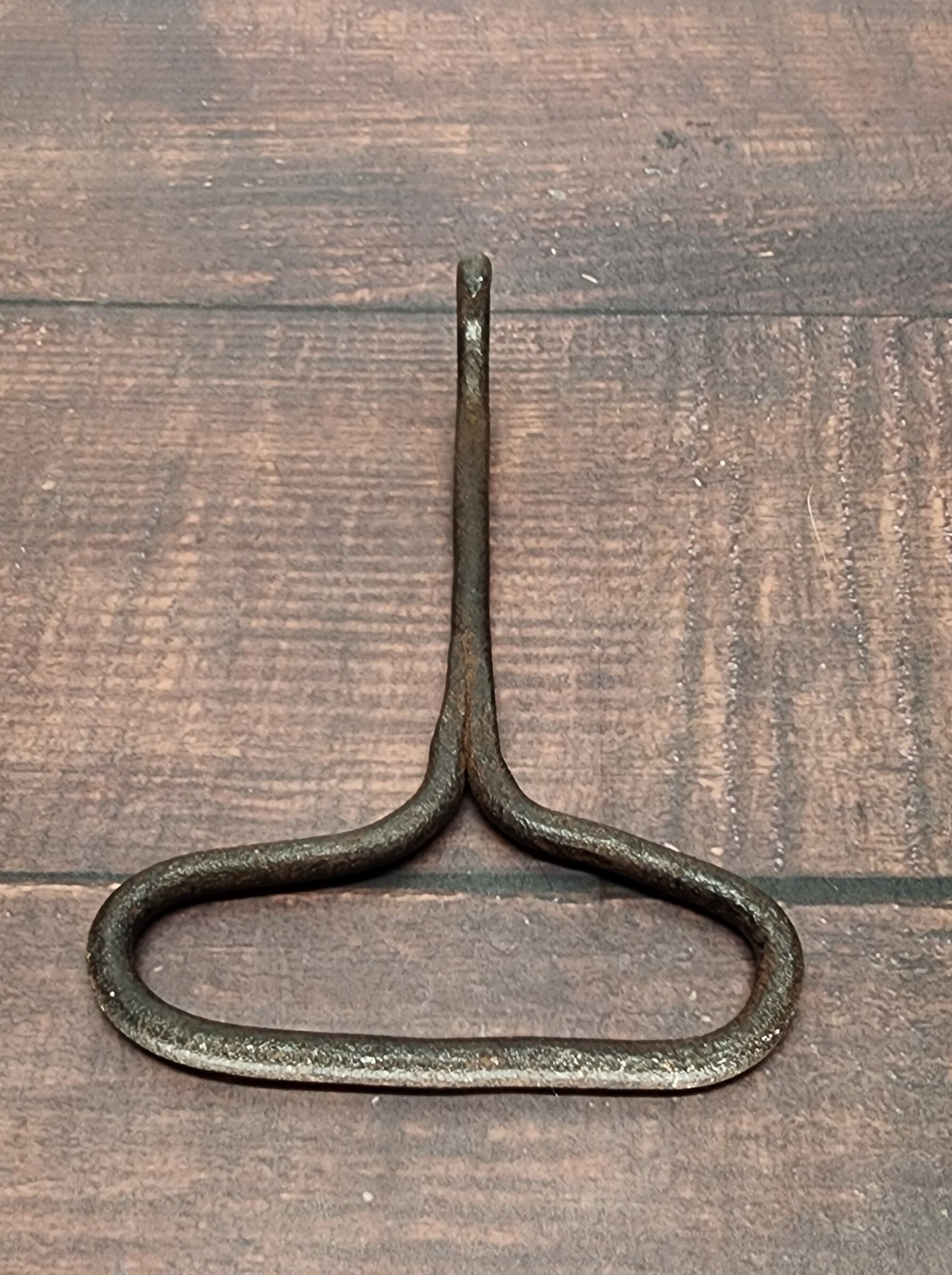 Primitive Hand Forged Hay Hook|rustic Coat Hook|antique Farm Tools ...