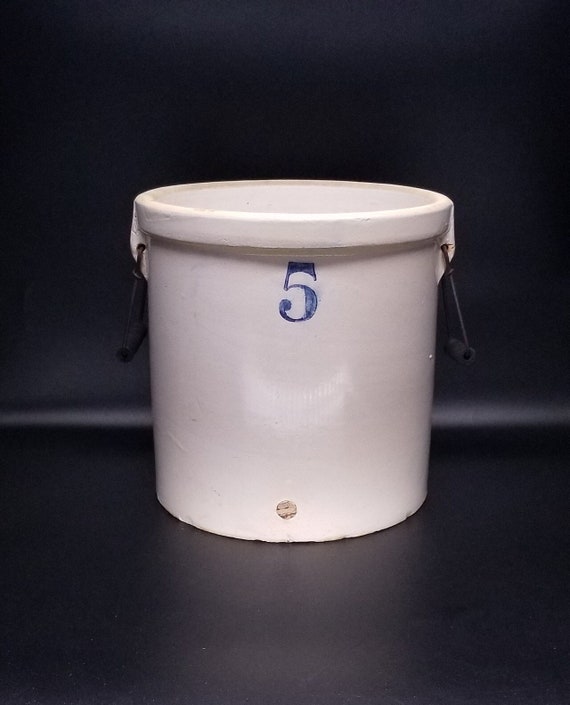 Antique Stoneware Crocks For Pickling