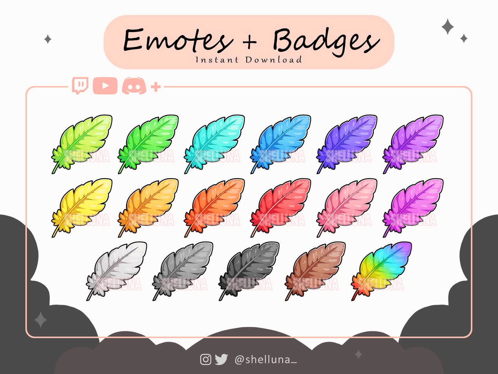 Twitch Emotes | Twitch Badges | Discord Emotes | Youtube Emotes ...