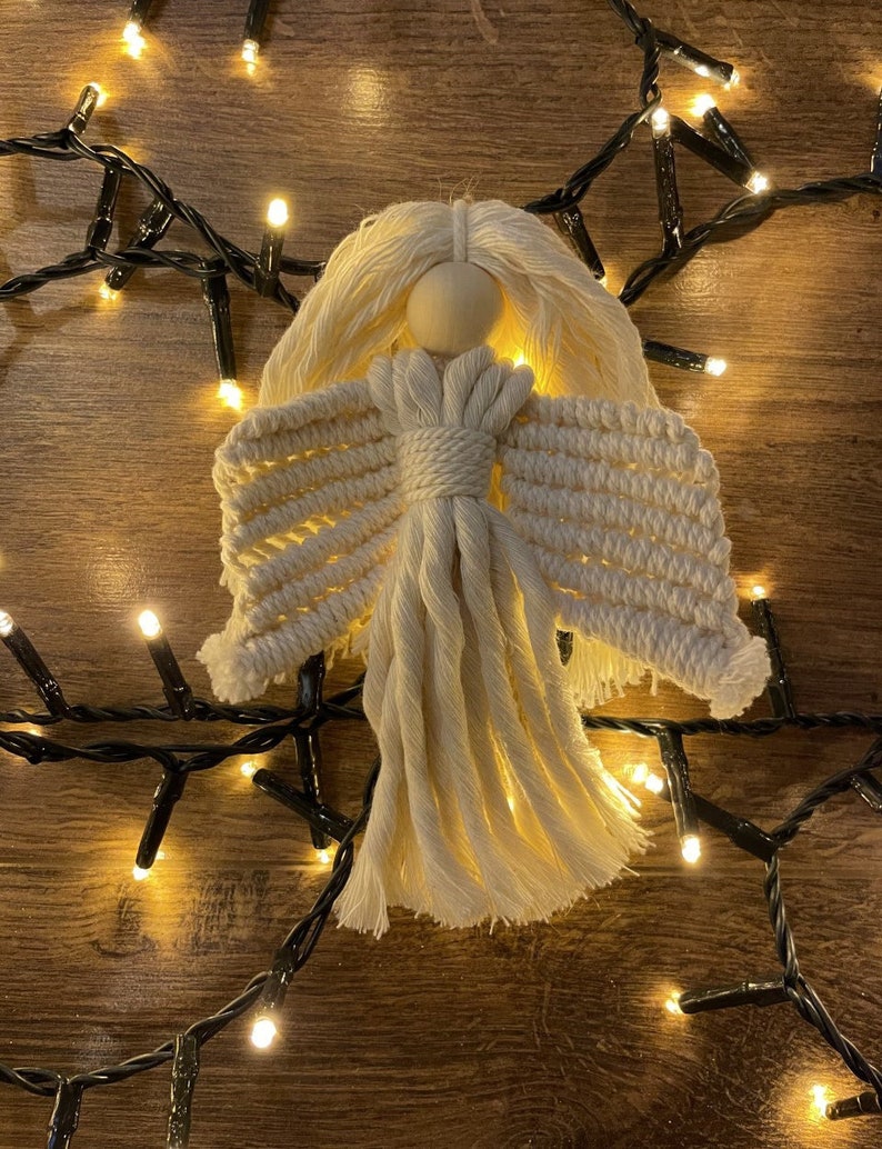 Digital Download Macramé Instructions – Angel, Christmas Tree ...