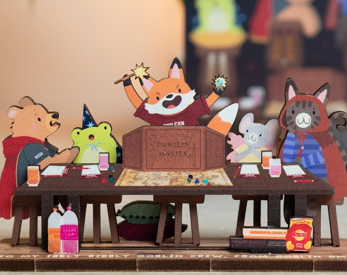 Personalised Dungeons and Dragons Birthday Card - Tabletop RPG Cards ...