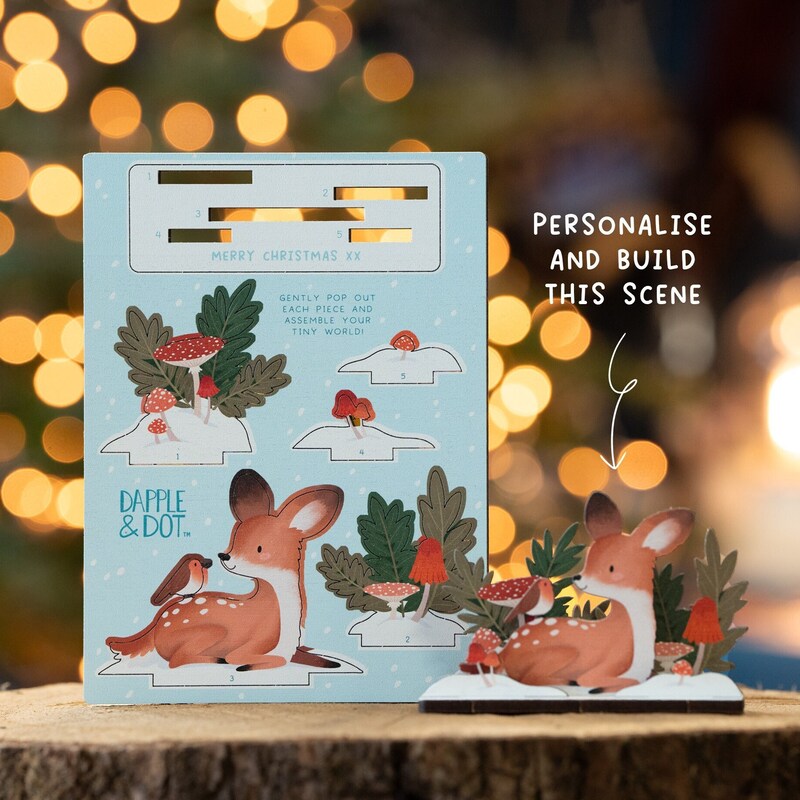 Deer Card - Etsy UK