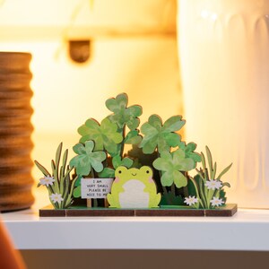 Please Be Nice to Me, I'm Very Small Frog Desk Companion- Cute Coworker ...