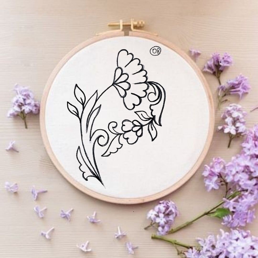 Elegant Embroidery Design,embroidery Pattern,digital Design,handwork ...