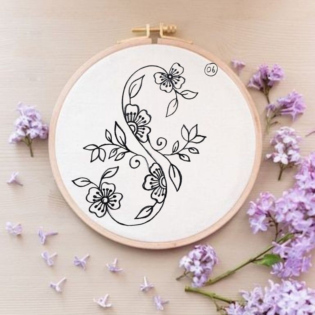 Elegant Embroidery Design,embroidery Pattern,digital Design,handwork ...