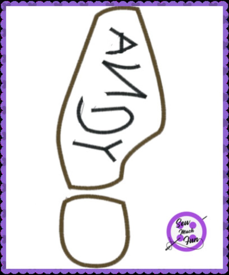 Toy Story Inspired Andy's Signature on Woody's Boot - Etsy