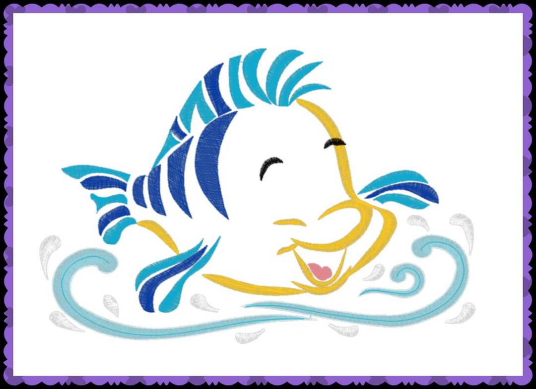 Flounder Inspired - Etsy