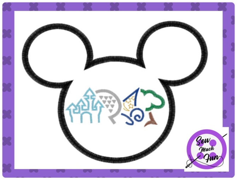 Four Parks Mickey Head Inspired - Etsy