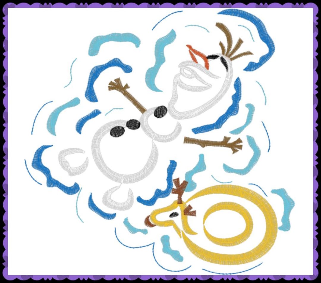 Olaf in Summertime Inspired - Etsy