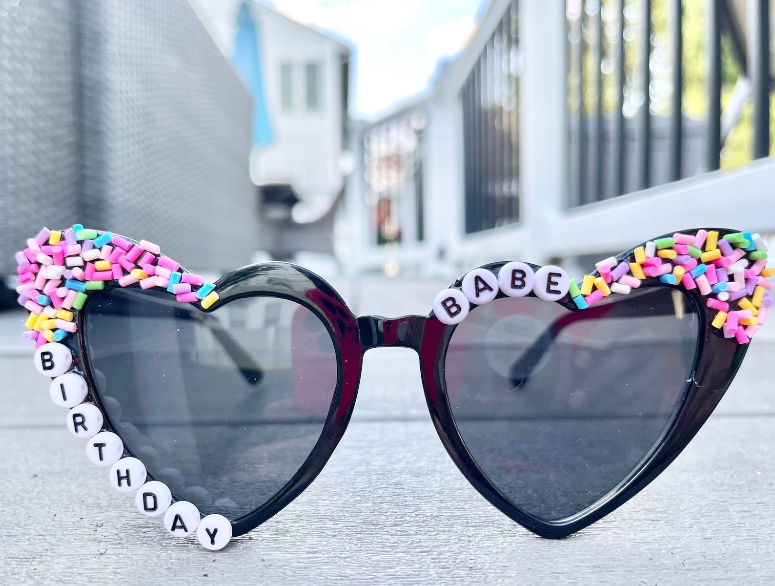 Birthday Sunglasses, Personalized Sunglasses, Beaded Sunglasses, Custom ...