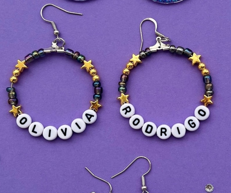 Olivia Rodrigo Earrings, Guts World Tour Earrings, Guts Merch, Olivia ...