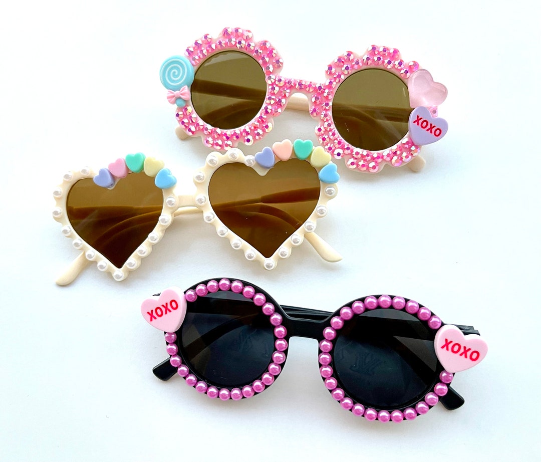 Valentines Sunglasses, Valentines Glasses, Valentines Girl Glasses ...