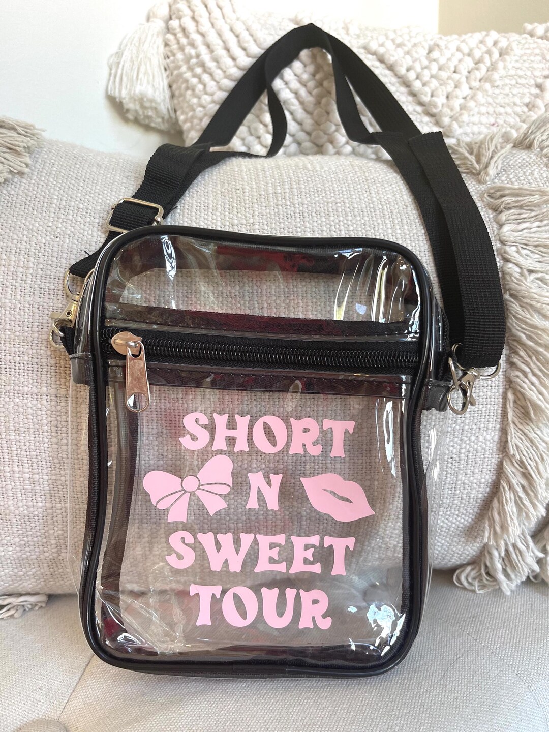 Sabrina Carpenter Short N Sweet Tour Stadium Bag, Stadium Approved ...