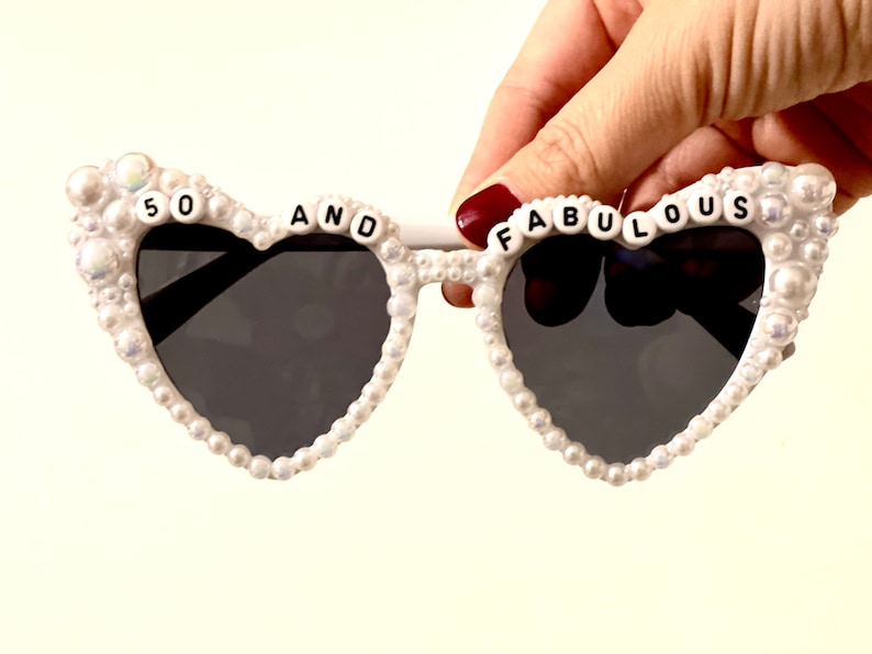 Custom Birthday Sunglasses, Rhinestone Sunglasses, Personalized ...
