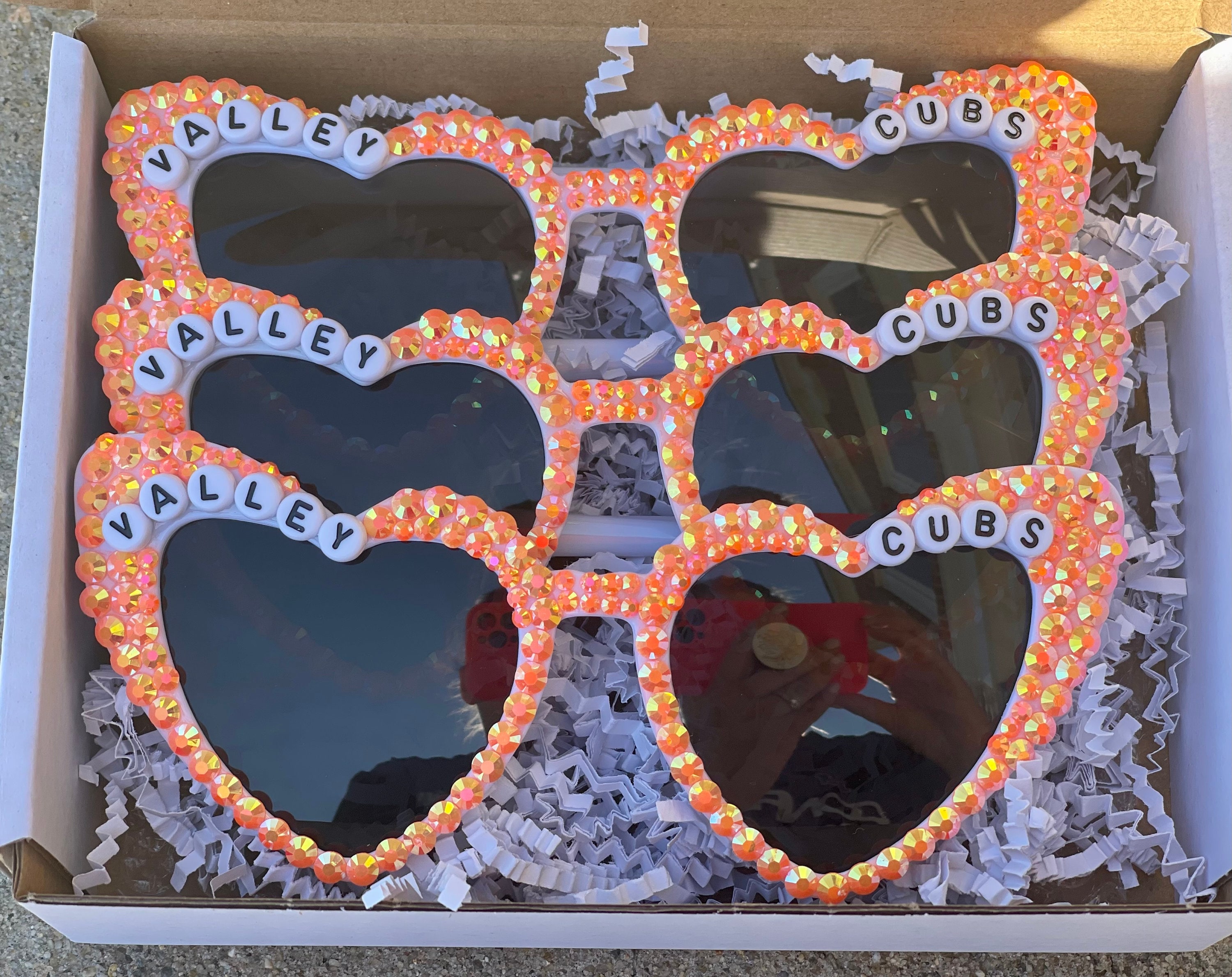 Team Sunglasses, Custom Sunglasses, Beaded Sunglasses, Custom ...