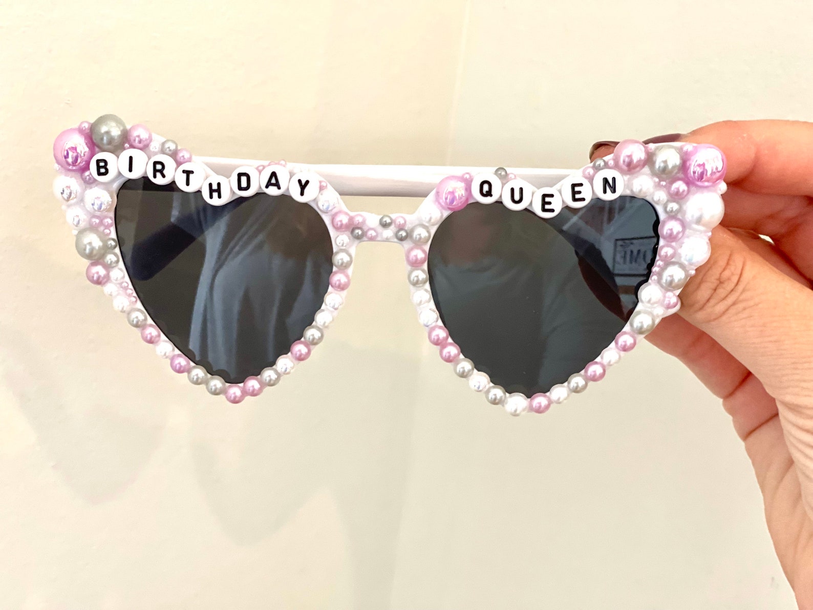 Custom Birthday Sunglasses, Rhinestone Sunglasses, Personalized ...