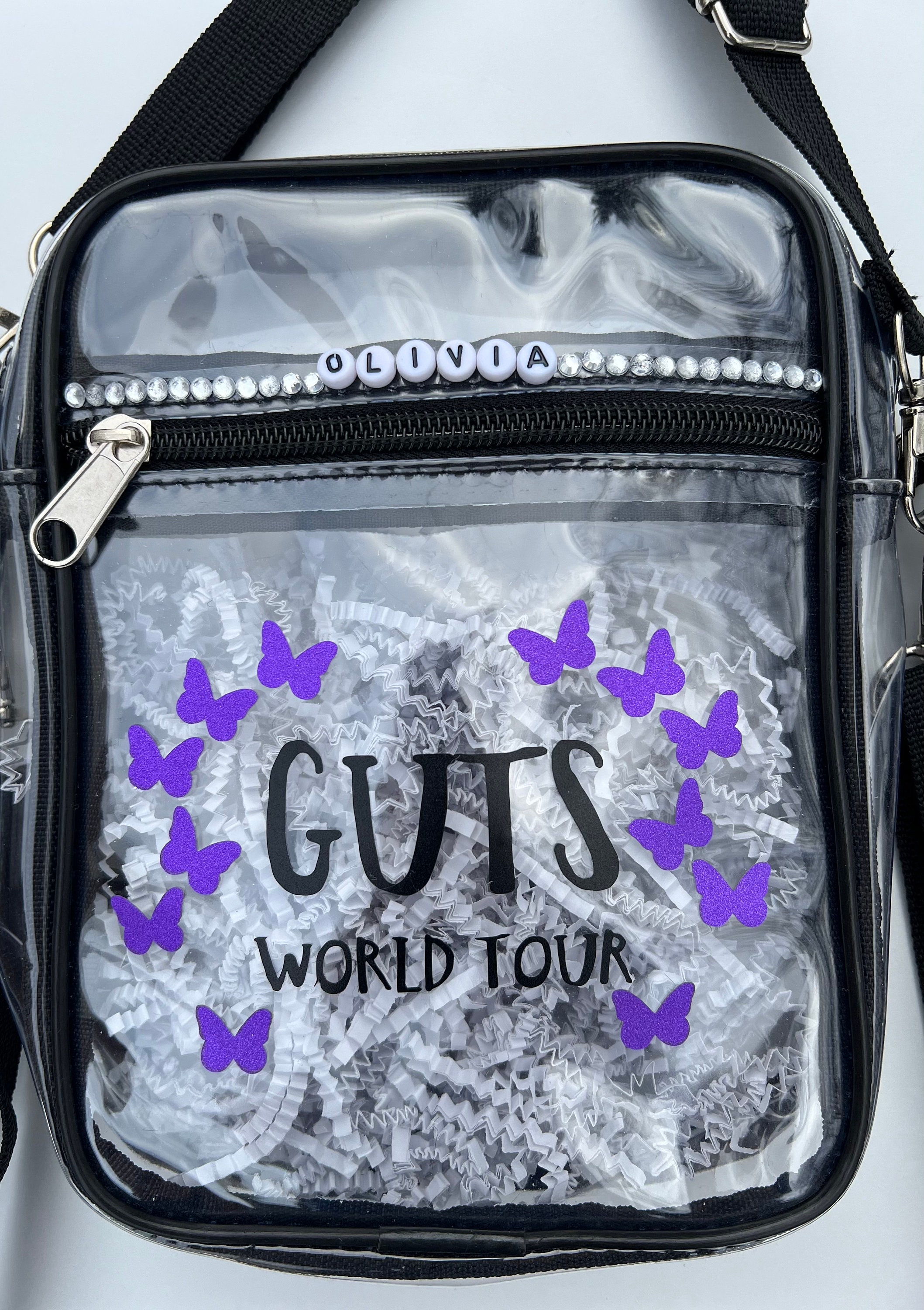 Olivia Rodrigo Guts World Tour Stadium Bag, Stadium Approved Olivia ...