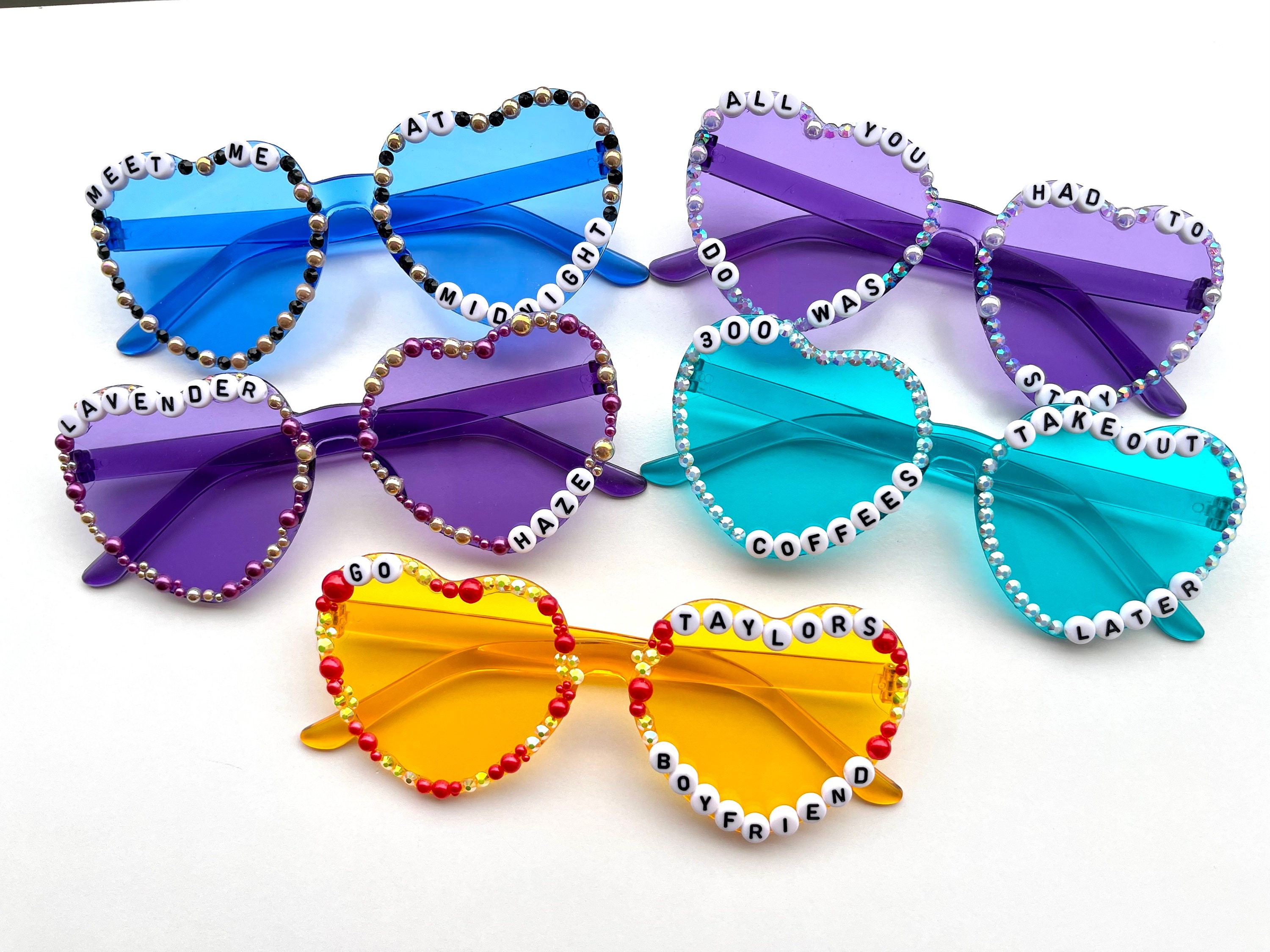 Taylor Swift Sunglasses, Swiftie Glasses, Eras Tour Glasses, Birthday ...