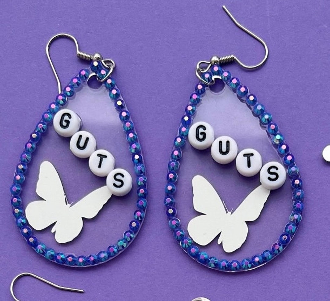 Olivia Rodrigo Earrings, Guts World Tour Earrings, Guts Merch, Olivia ...