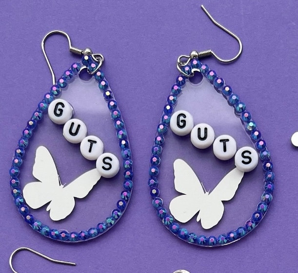 Olivia Rodrigo Earrings, Guts World Tour Earrings, Guts Merch, Olivia ...