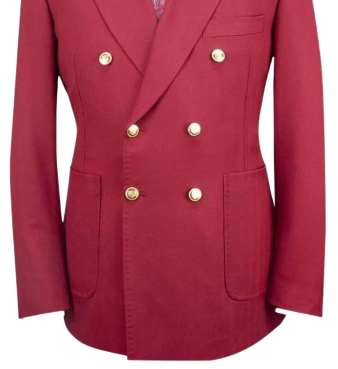 Men Red Jackets Coat Dinner Blazers Men Coat Wedding Parties - Etsy