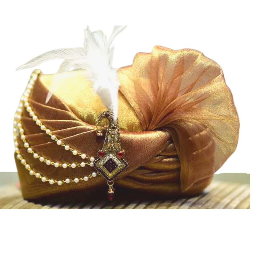 Royal Indian Wedding Turban Safa Pagdi Turban for Men Ethnic Occasion ...