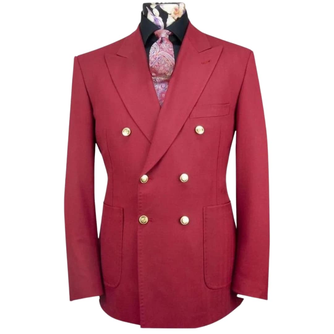Men Red Jackets Coat Dinner Blazers Men Coat Wedding Parties - Etsy
