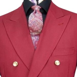 Men Red Jackets Coat Dinner Blazers Men Coat Wedding Parties - Etsy