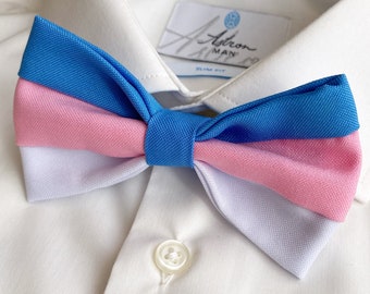Trans Bow Tie - Etsy