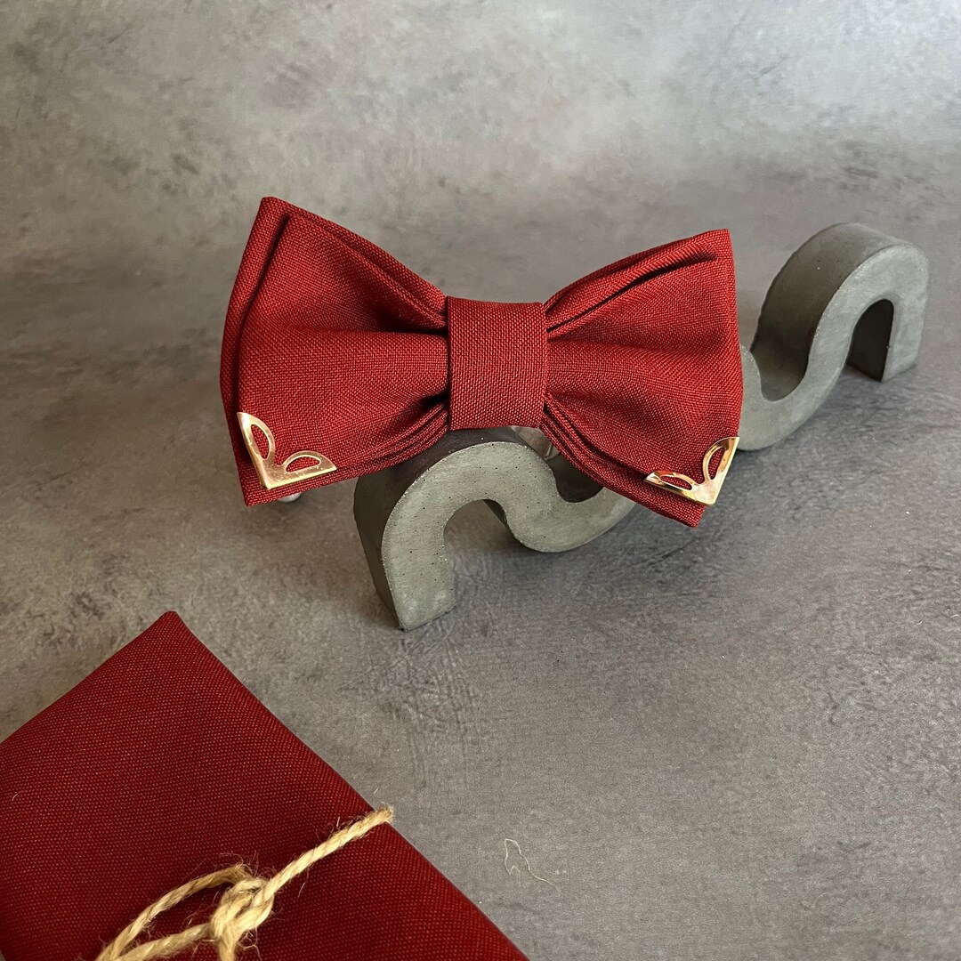 Wedding Cinnamon Bow Ties for Men Groomsmen Gifts Set - Etsy