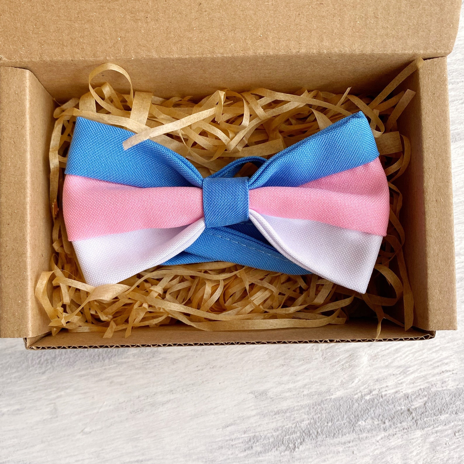 Trans Pride Bow Tie Transgender Gift Trans Bow Ties for Men | Etsy