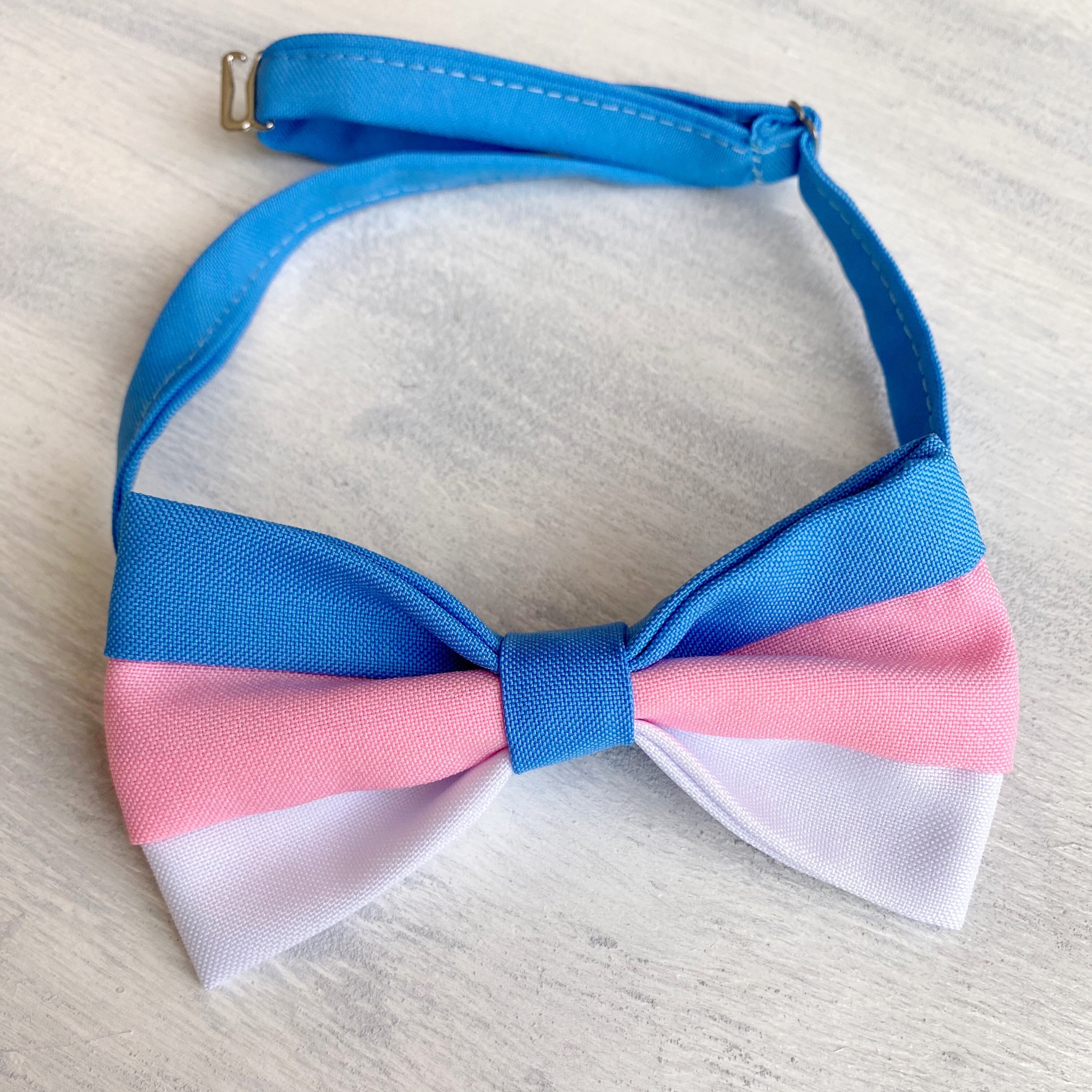 Trans pride bow tie Transgender gift Trans bow ties for men | Etsy
