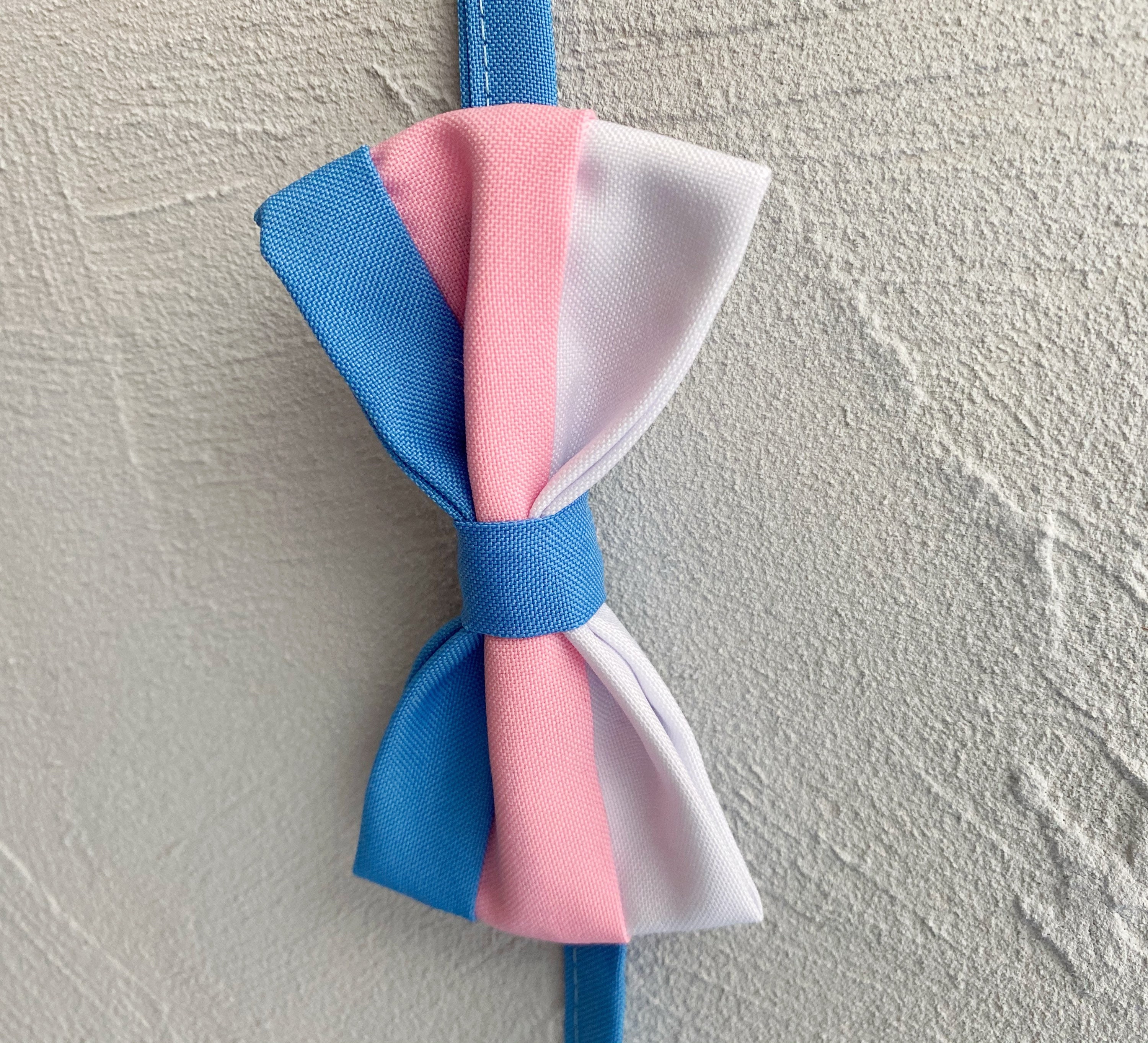 Trans Pride Bow Tie Transgender Gift Trans Bow Ties for Men - Etsy