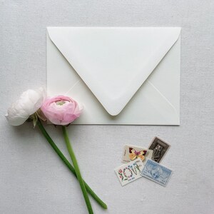 Annie Floral Watercolor Monogram Invitation for Sweet and | Etsy