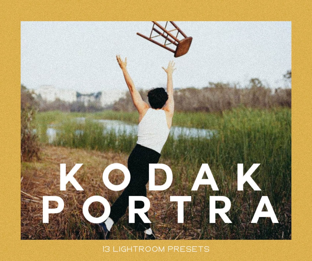 13 Kodak Portra 400 Mobile & Desktop Lightroom Presets, 35mm Film Look ...