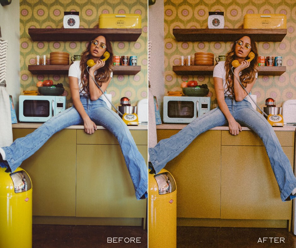 10 70s Lightroom Mobile Presets, Vintage 70s Presets, Grainy Film Look ...